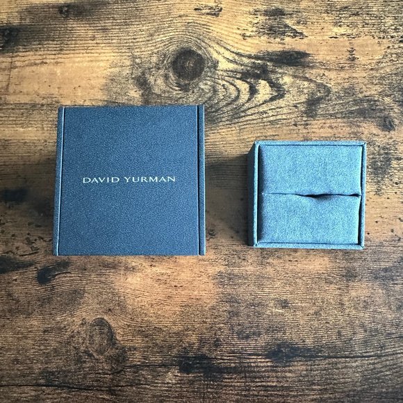 David Yurman | Other | David Yurman Empty Black Leather Ring Box | Poshmark